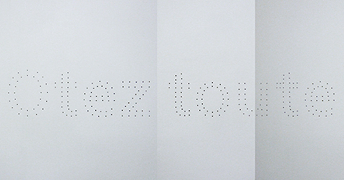 Otez toutes choses que j'y voie – Guillaume Robert