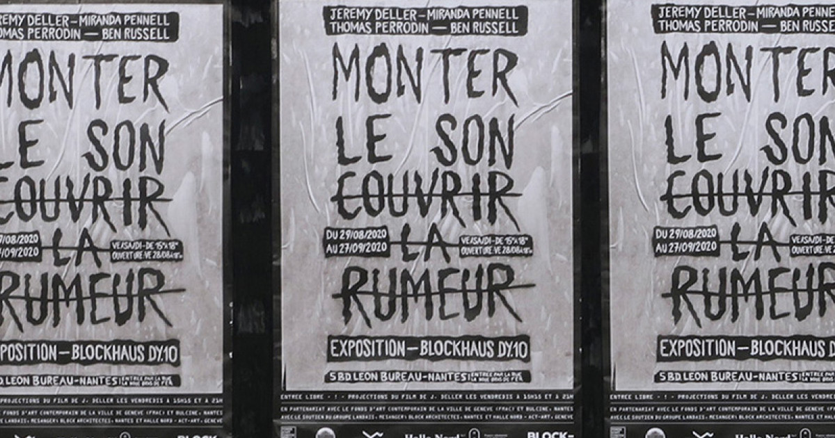 Monter le son, couvrir la rumeur – Le Gentil Garçon