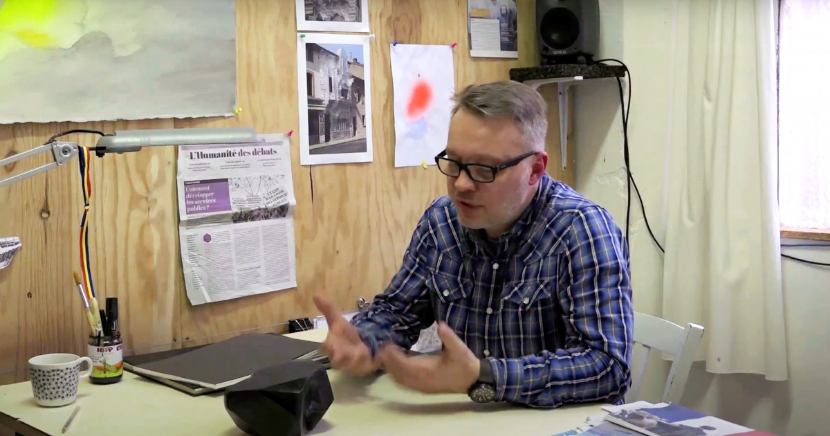 Portrait de Laurent Pernel | Documents d'artistes Auvergne-Rhône-Alpes